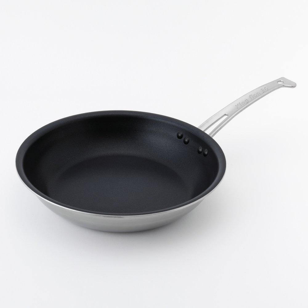 送料無料 キングフロン フライパン 浅型 30cm IH対応 ステンレスハンドル 中尾アルミ製作所 ND-9S【中尾アルミ 浅型フライパン 業務用 アルミ 鍋 IH ガス火】: クッキン ...